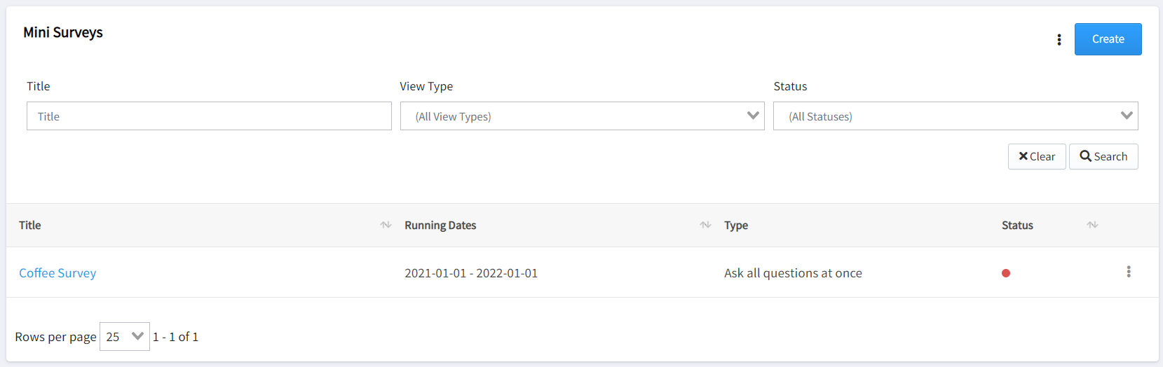 Mini Surveys – IPERA Solutions